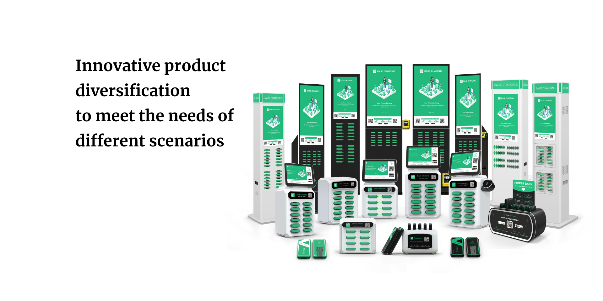 Sharing power bank rental | Phone charging stations | BAJIE CHARGING ...