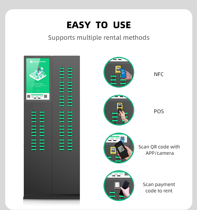 Sharing powerbank rental with POS | Hardware-BajieCharging