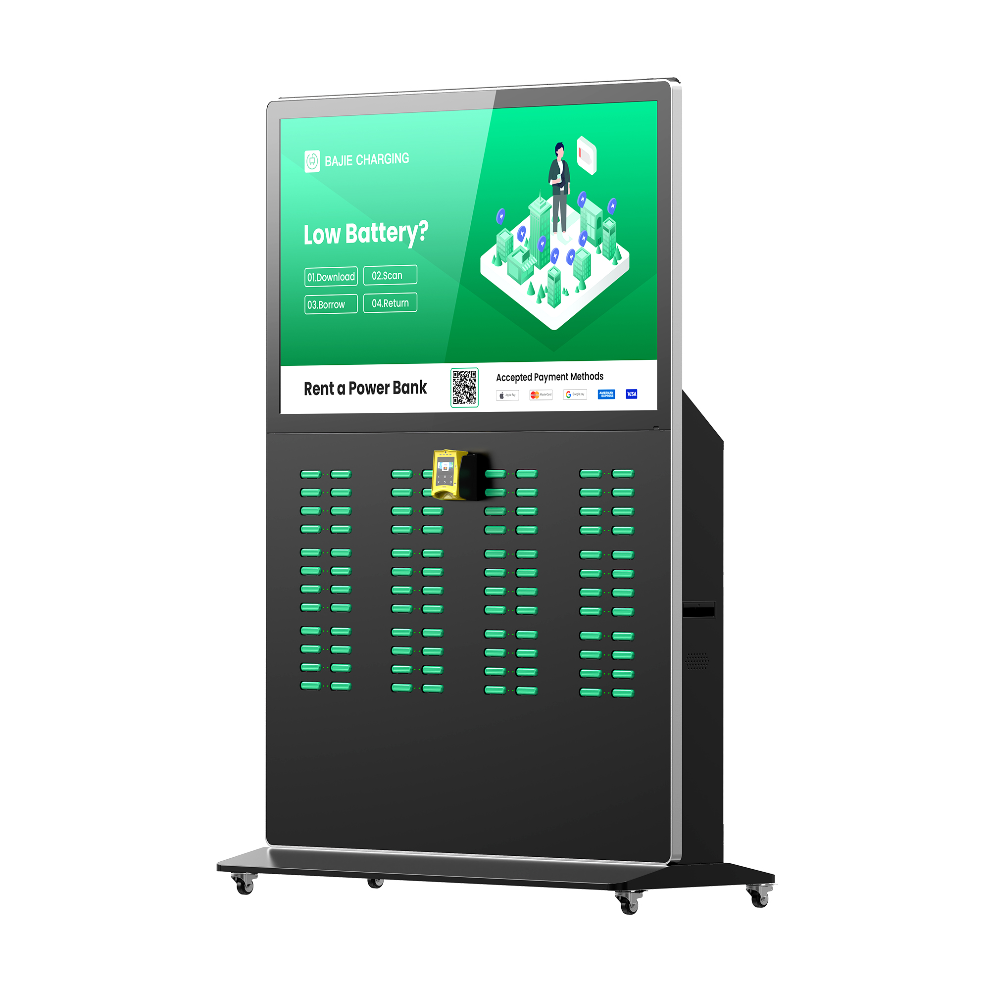 Sharing powerbank rental with POS | Hardware-BajieCharging